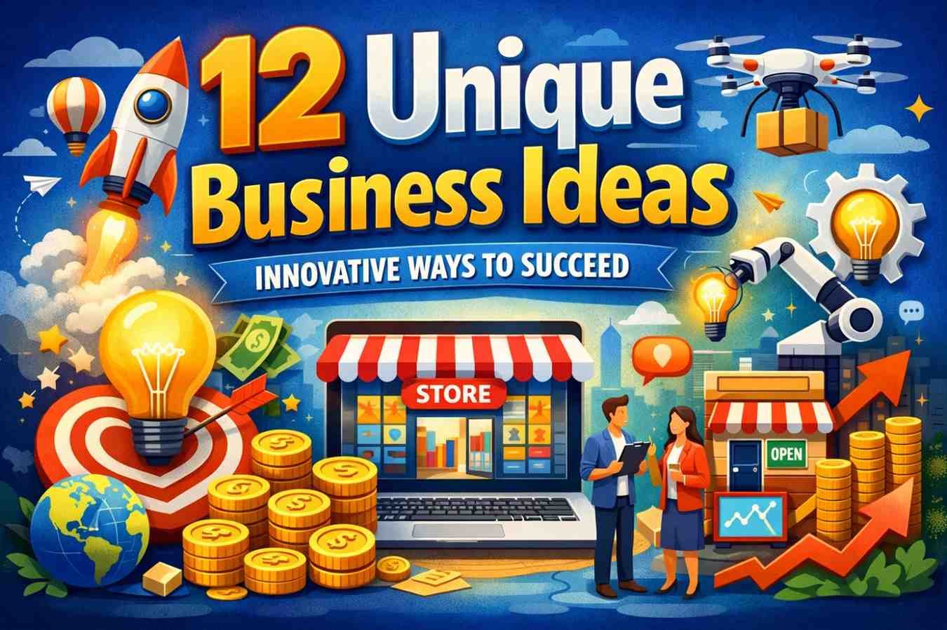 12 Unique Business Ideas With High Profit Potential
