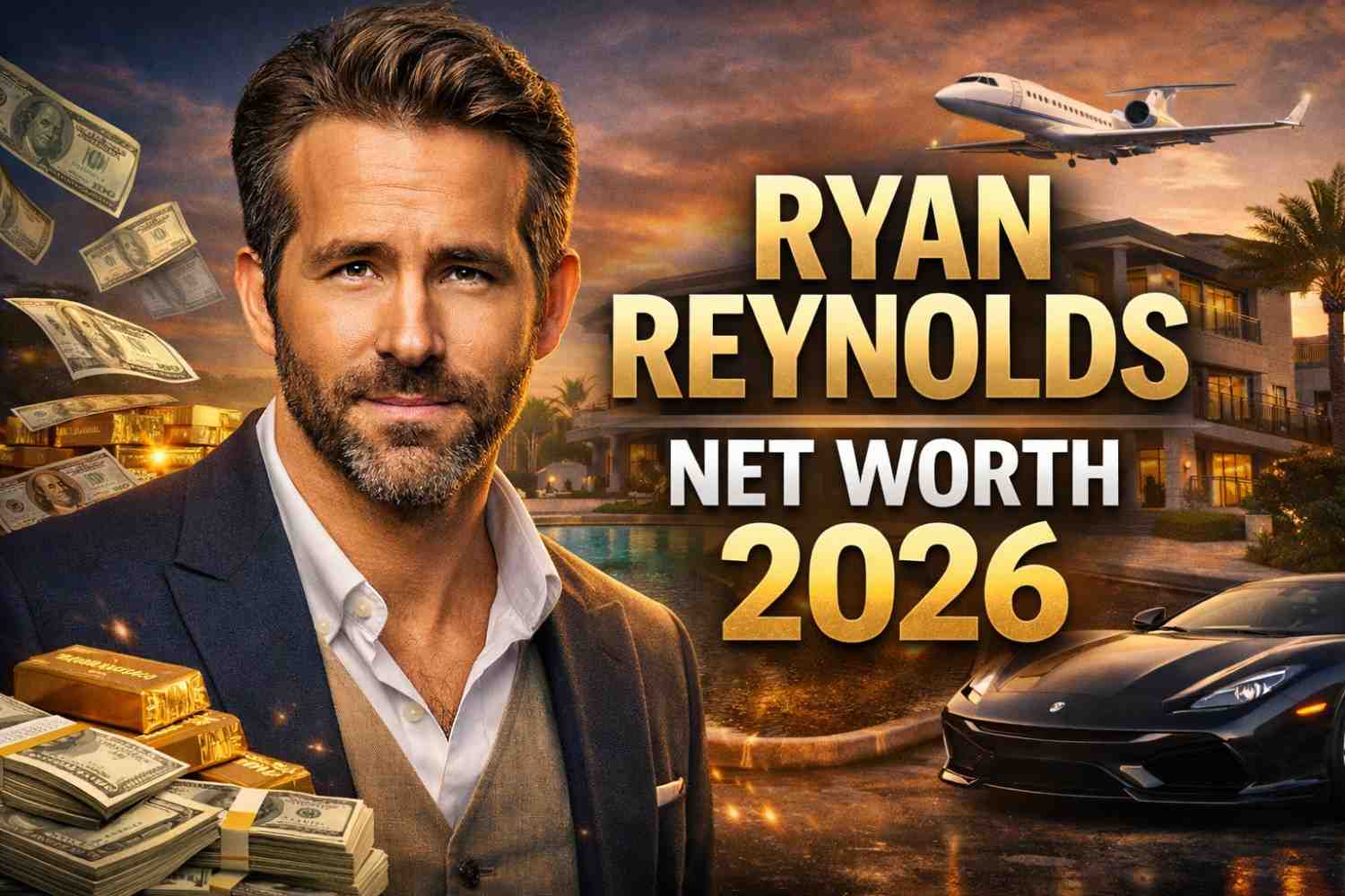 Ryan Reynolds Net Worth 2026: Amazing $350 Million Empire