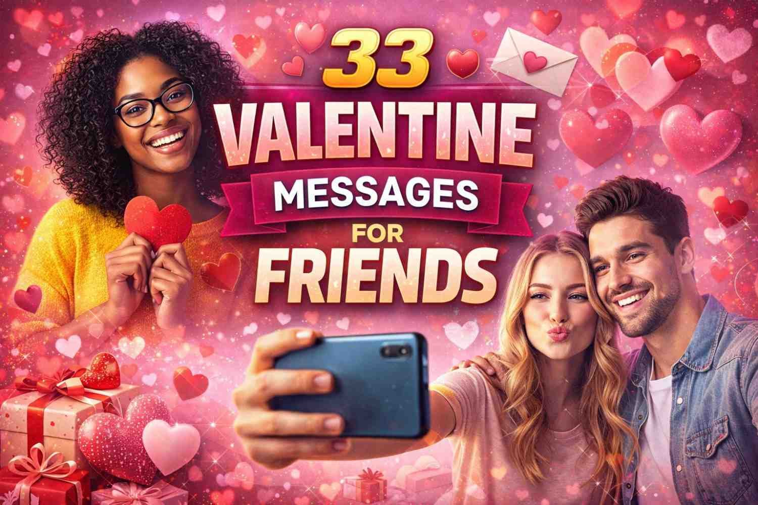 33 Valentine Messages for Friends: Celebrating Platonic Love